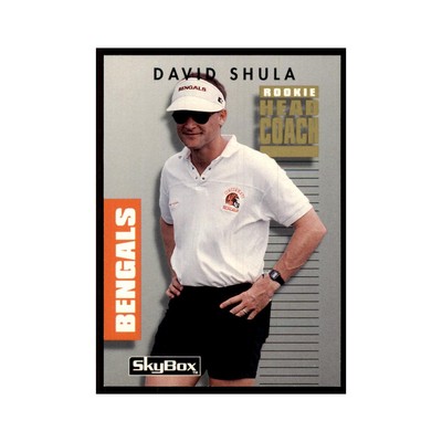 1992 SkyBox Primetime David Shula RC Bengals #254 | eBay
