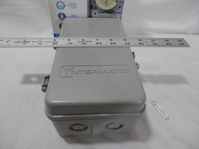 Intermatic T104P DPST Time Clock 24 Hour 208v to 277v Grey for sale ...
