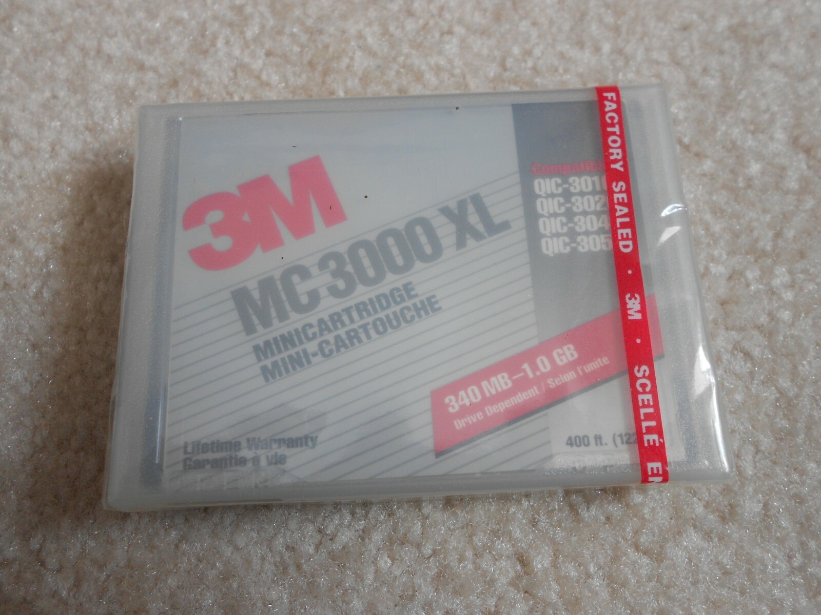 3M MC3000 XL minicartridge data cartridge QIC-3010,20,40,50 NEW | eBay