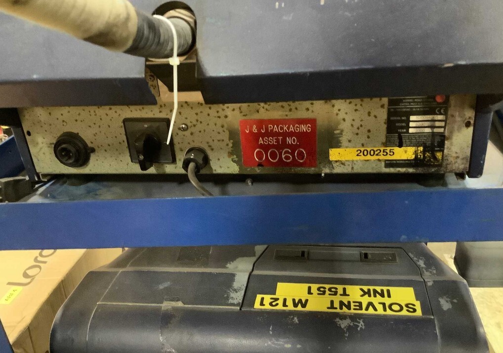 2 - USED LINX 6200 INK JET CODER PRINTER DIAGRAPH LABELING SYSTEMS ...