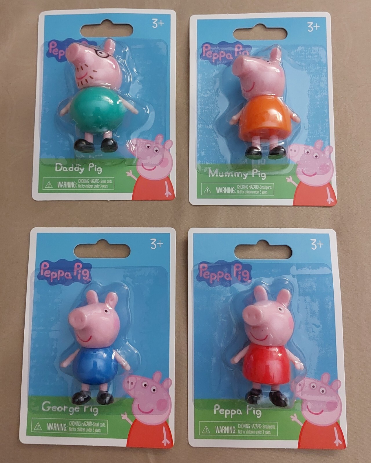 Peppa Pig & Family Figures Lot of 4 NIB Mamma & Pappa Pig And Peppa ...
