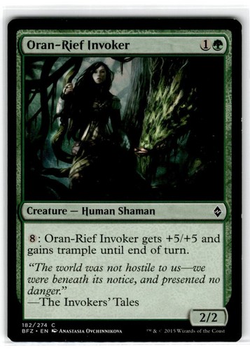 MTG Magic The Gathering Oran-Rief Invoker Common Lightly Played | eBay