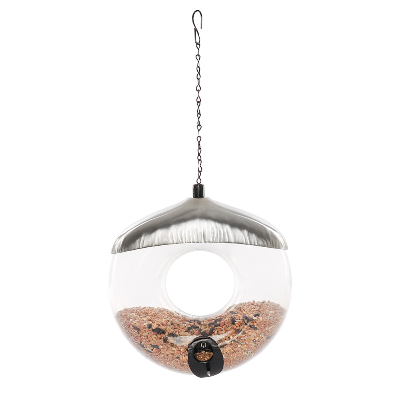 Donut Wild Bird Feeder with Seed High Energy Treats Hanging Garden ...