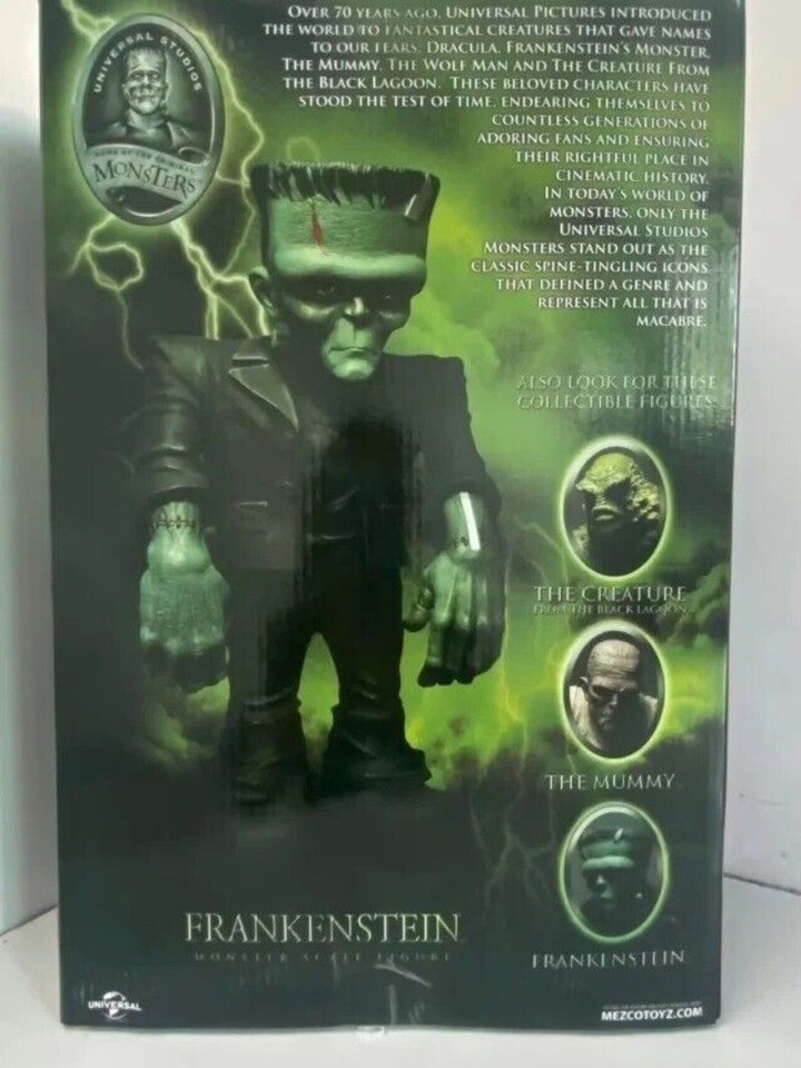 MEZCO Frankenstein Monster Figure 46cm 18in Big Statue Figure Boxed ...