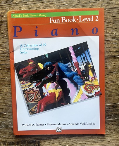 Alfred’s basic piano library fun book level two | eBay