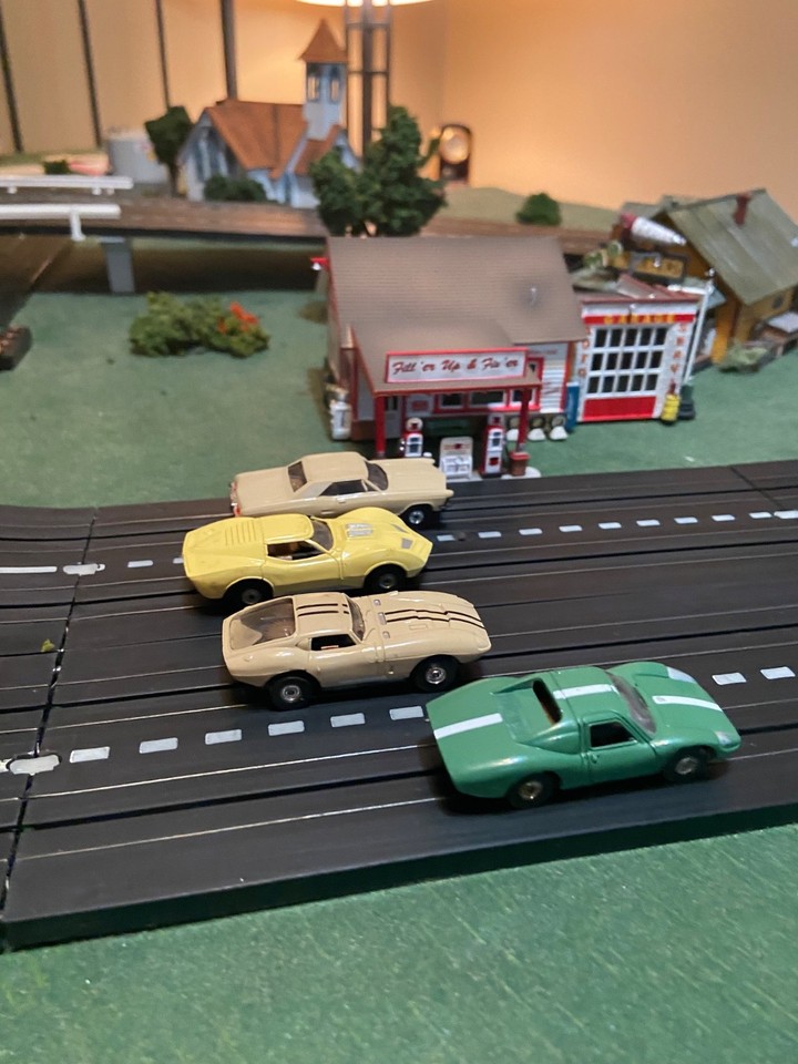 4 Lane Aurora Slot Car Set. Restored and in great shape. | eBay