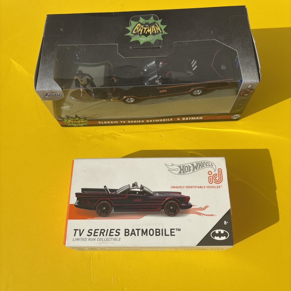 Batman Batmobile Die Cast Lot of 2 Jada Toys Hot Wheels New | eBay