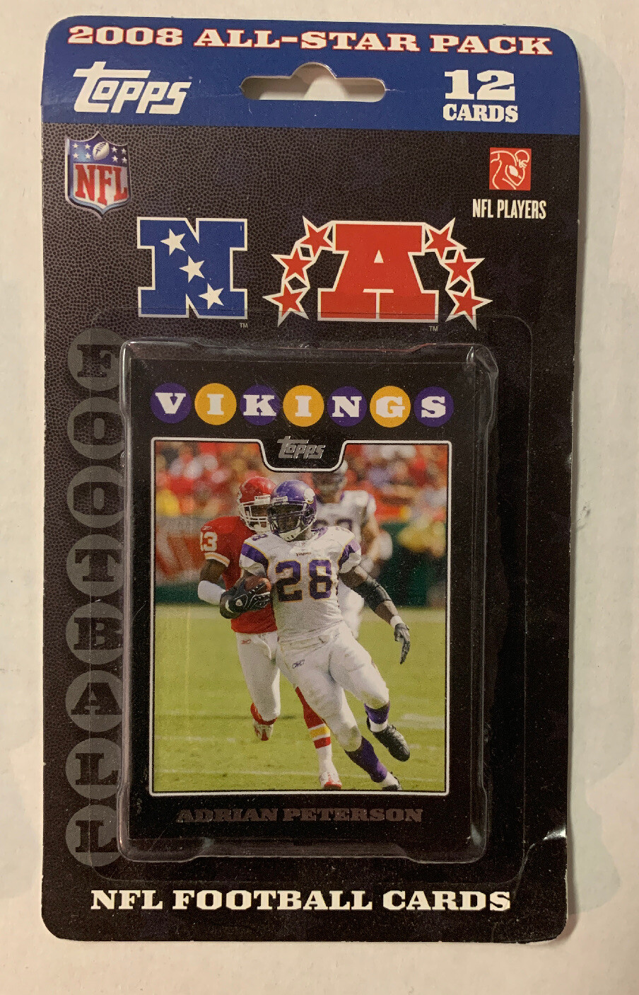 2008 TOPPS Football 12 Card All Star Set Tom Brady Manning Favre Moss ...