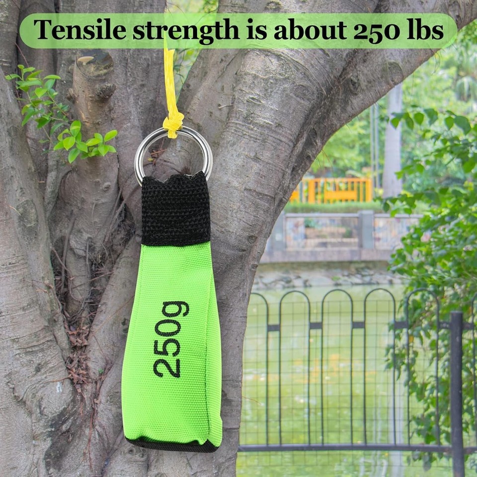 Arborist Throw Weight & 150Ft 1/8Inch Throw Polyester Line Kit 8.8oz ...