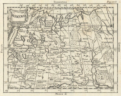Pre-1900 - Buffier Small Map