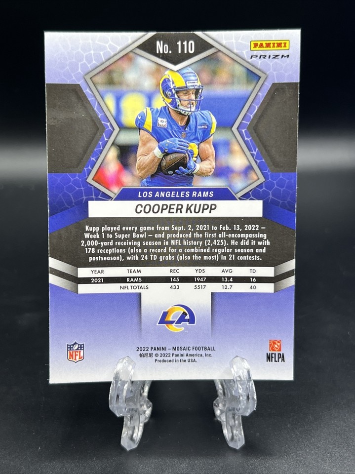 2022 Panini Mosaic Football Copper Kupp Mosaic Prizm #110 LA Rams | eBay