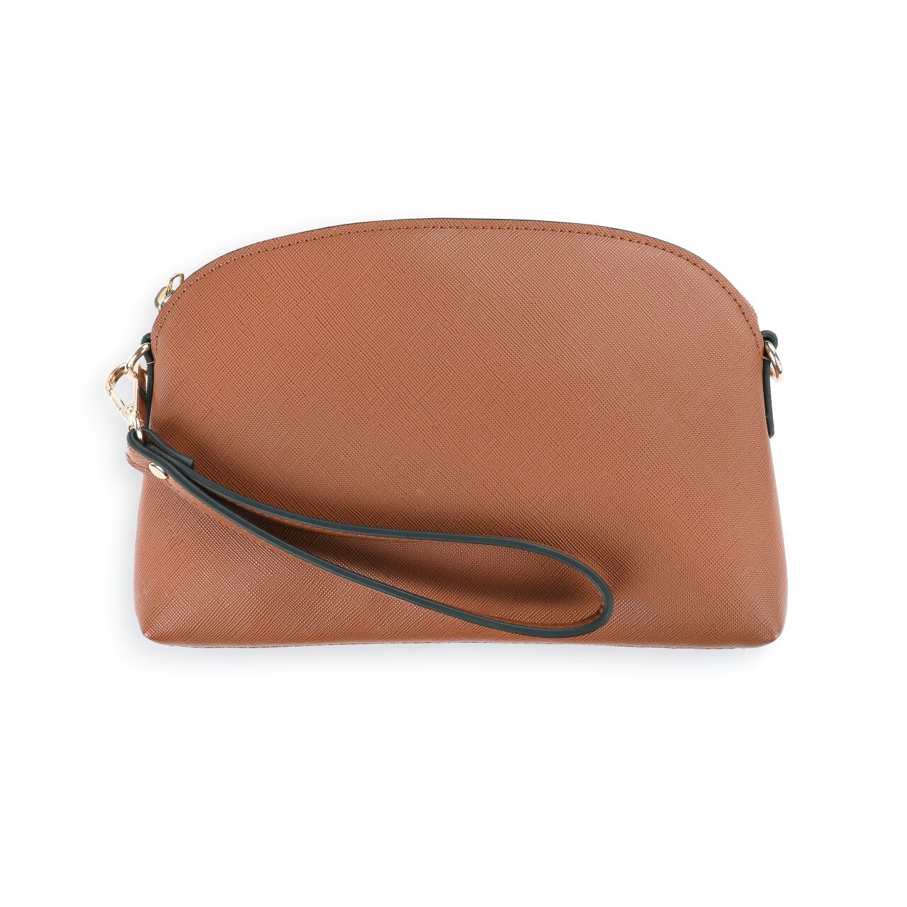 Demdaco Cross Body Wristlet Bag Purse Cognac Brown Detachable Strap 9 ...