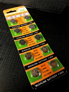 10 X PCs AG10 GP189 SR54 LR1130 L1131 1.5V Alkaline Button Cell Battery ...