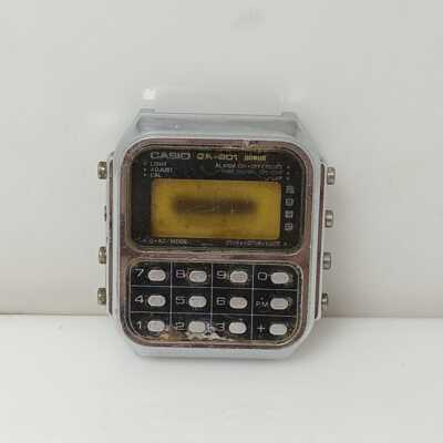 Casio CA-901 Calculator 134 Quartz Vintage Men’s Watch For Parts | eBay