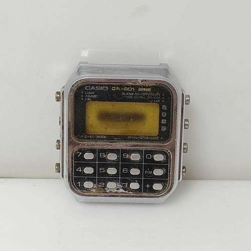 Casio CA-901 Calculator 134 Quartz Vintage Men’s Watch For Parts | eBay