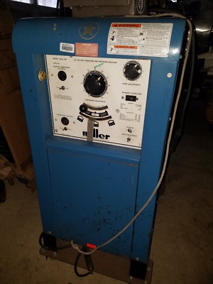 Miller AC/ DC Gas Tungsten - ARC Welding Machine 320A/BP on wheels | eBay