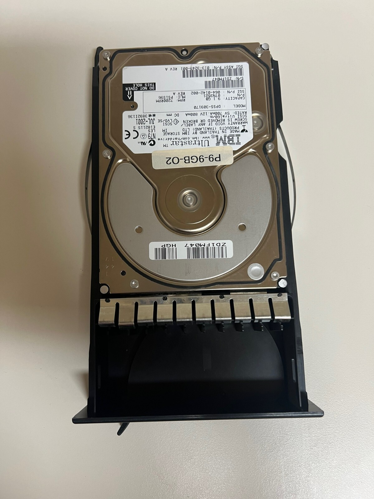 DISK DRIVE ASSY 9.1GB ULTRA3 3.5 LP - 013-3249-001 | eBay