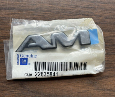 1996-2005 Pontiac Grand "AM" trunk emblem 22635841 | eBay