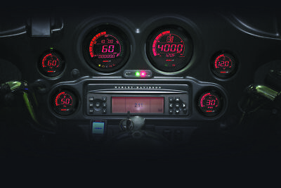 KOSO 2010-2013 FLTRX Road Glide Custom Harley Davidson DIGITAL GAUGE ...