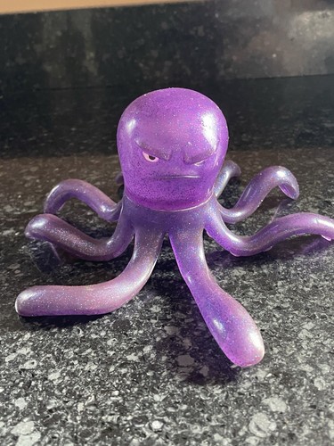 Disney Pixar Toy Story 3 Purple Glitter Stretch Octopus Figure Angry ...