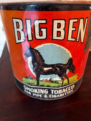 Vintage Big Ben Brown Williamson Corp Pipe Cigarette Tobacco Tin ...