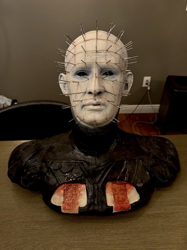 HELLRAISER Pinhead Life Size Bust Custom By Jason Hammond! | eBay