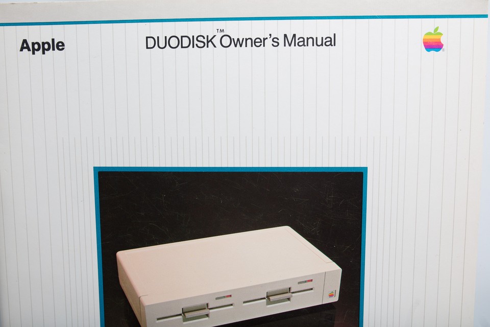 Vintage Apple DUODisk Owner's Manual 1983 | eBay
