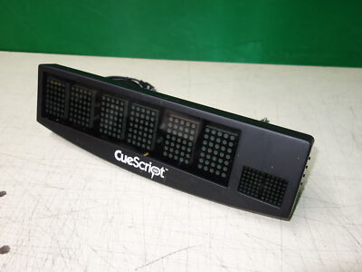 Cuescript Time Code Clock Display CST-2.0 | eBay