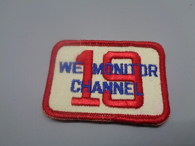 We Monitor Channel 19 CB Radio - Vintage Patch - 1977 New Old Stock! #8 ...