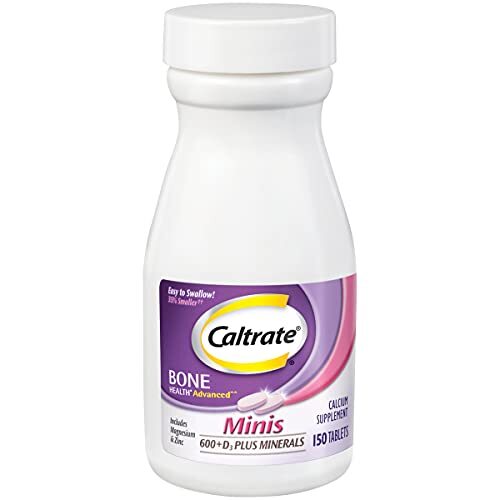 Caltrate Minis 600 Plus D3 Plus Minerals Calcium and D , Bone and ...