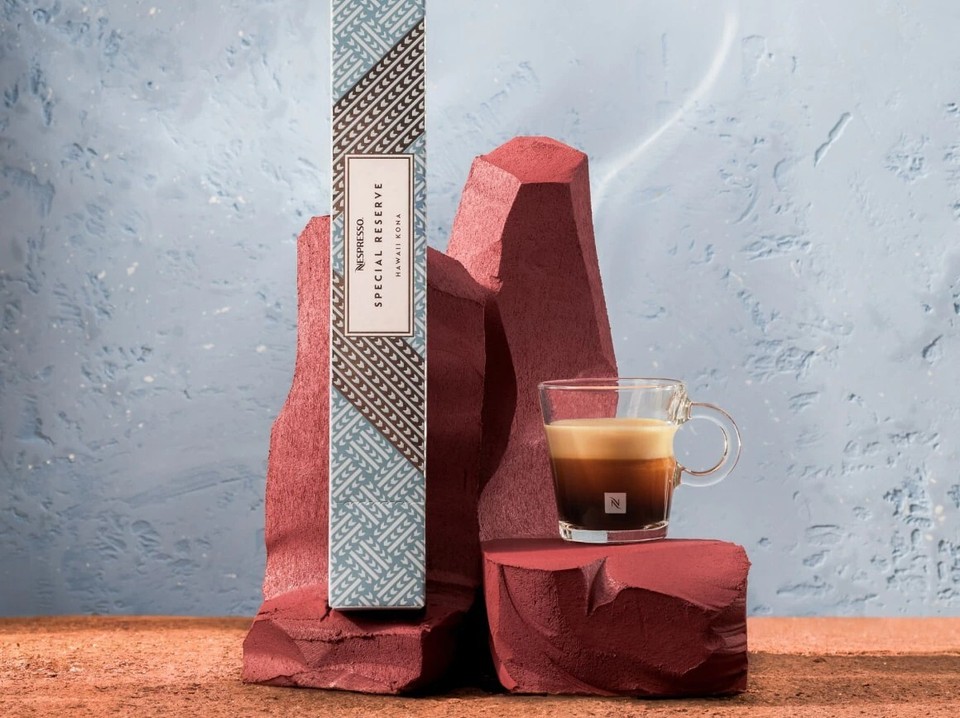 Nespresso 100% HAWAII KONA SPECIAL RESERVE Capsule ORIGINAL Coffee ...
