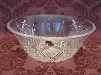 Waterford Dunmore Crystal 9-3/8" Round Bowl - Very Nice! | eBay