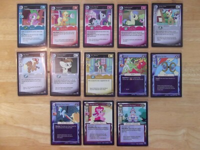 ALPHA Premiere 2013 YOU PICK My Little Pony CCG MLP Enterplay card rare ...