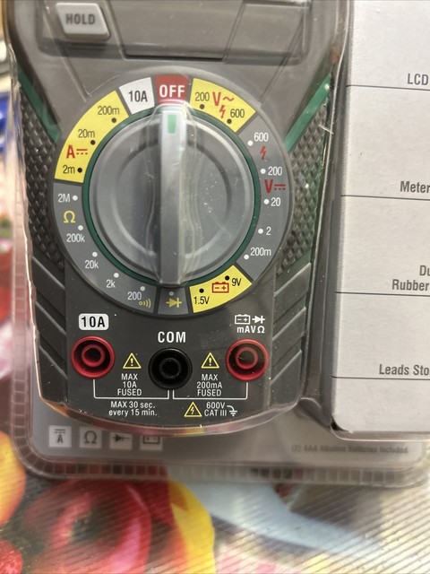 No1 Commercial Electric MS8301A Manual Ranging Digital Multimeter for ...
