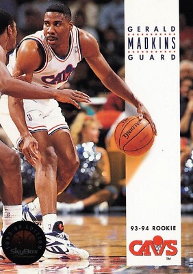 1993-94 SkyBox Premium #211 Gerald Madkins RC Cleveland Cavaliers | eBay