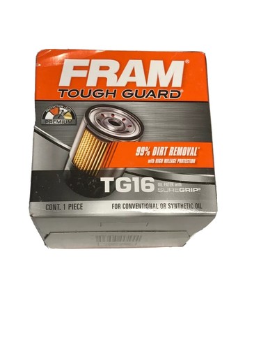 Fram Tough Guard TG16 Filter Removes 99% Of Dirt | eBay