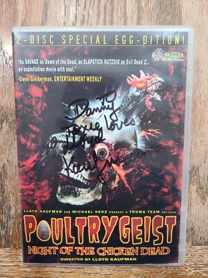 Poultrygeist: Night of the Chicken Dead (DVD, 2006) Autographed ...