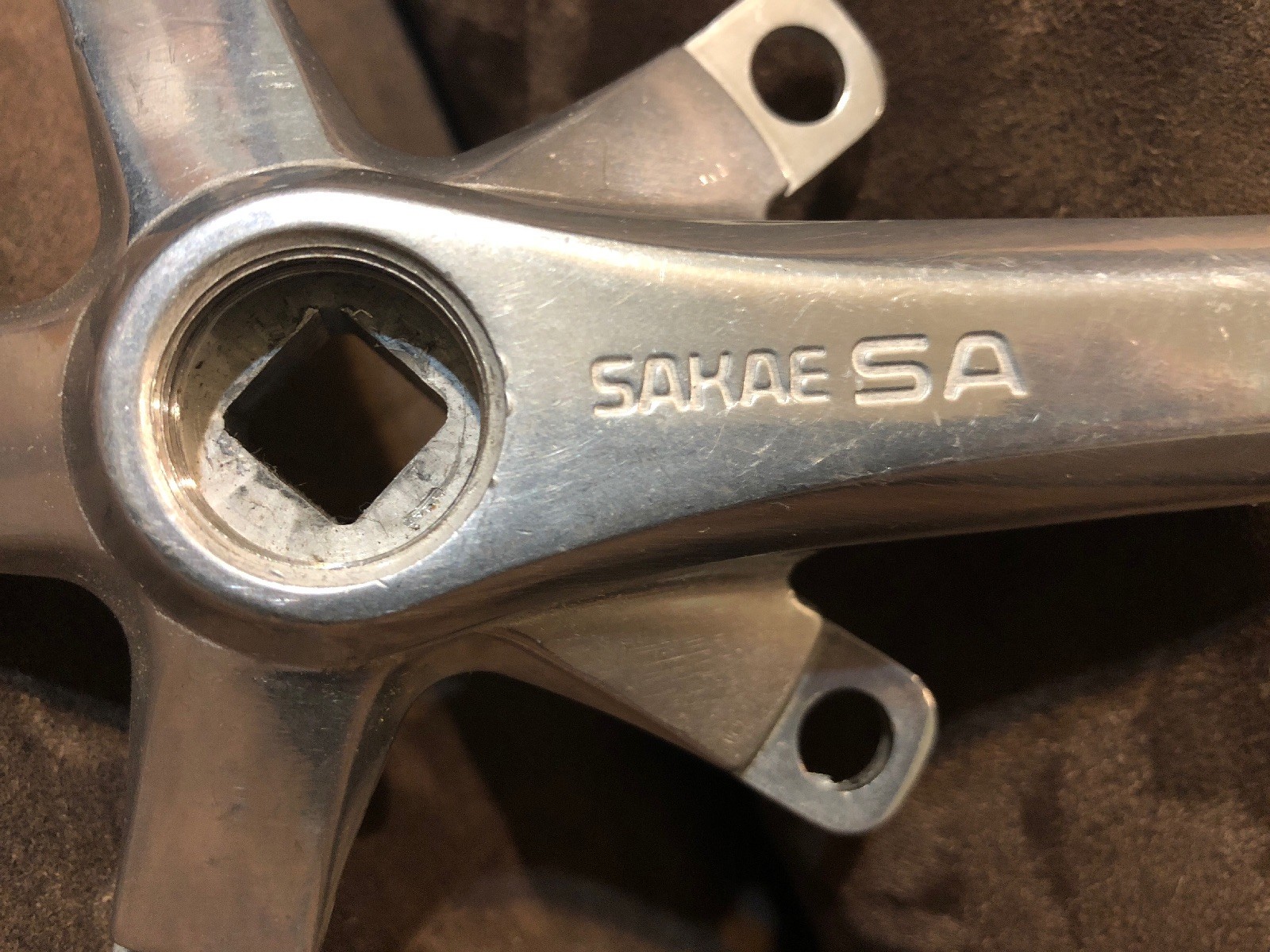 VINTAGE SAKAE SR SA 170 Aluminum 110BCD DRIVE SIDE CRANK ARM NOS SXC ...