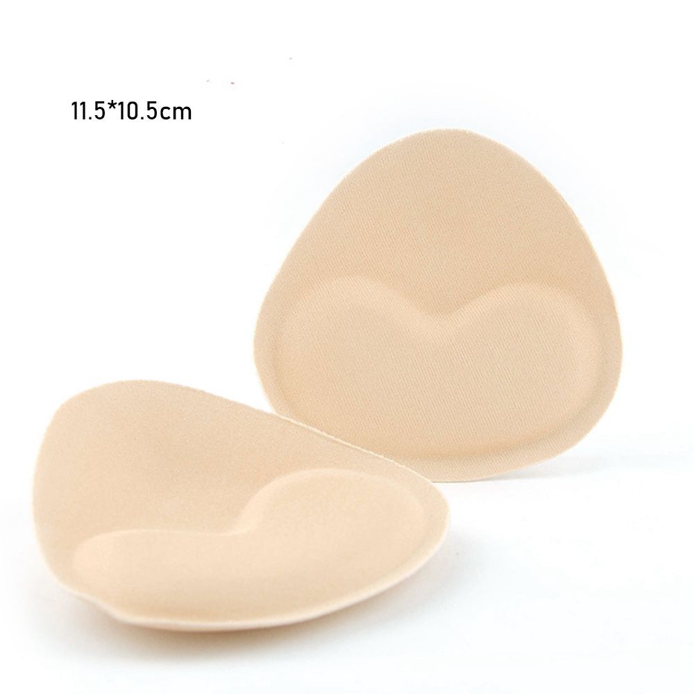 Free size Women Summer Sponge Foam Bra Pads Chest Cup Insert Pad Breast ...