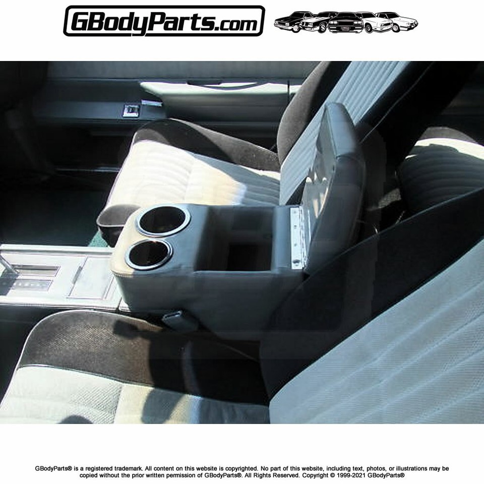 78-87 Grand National Regal Center Console Shorty Armrest Riser Cup ...