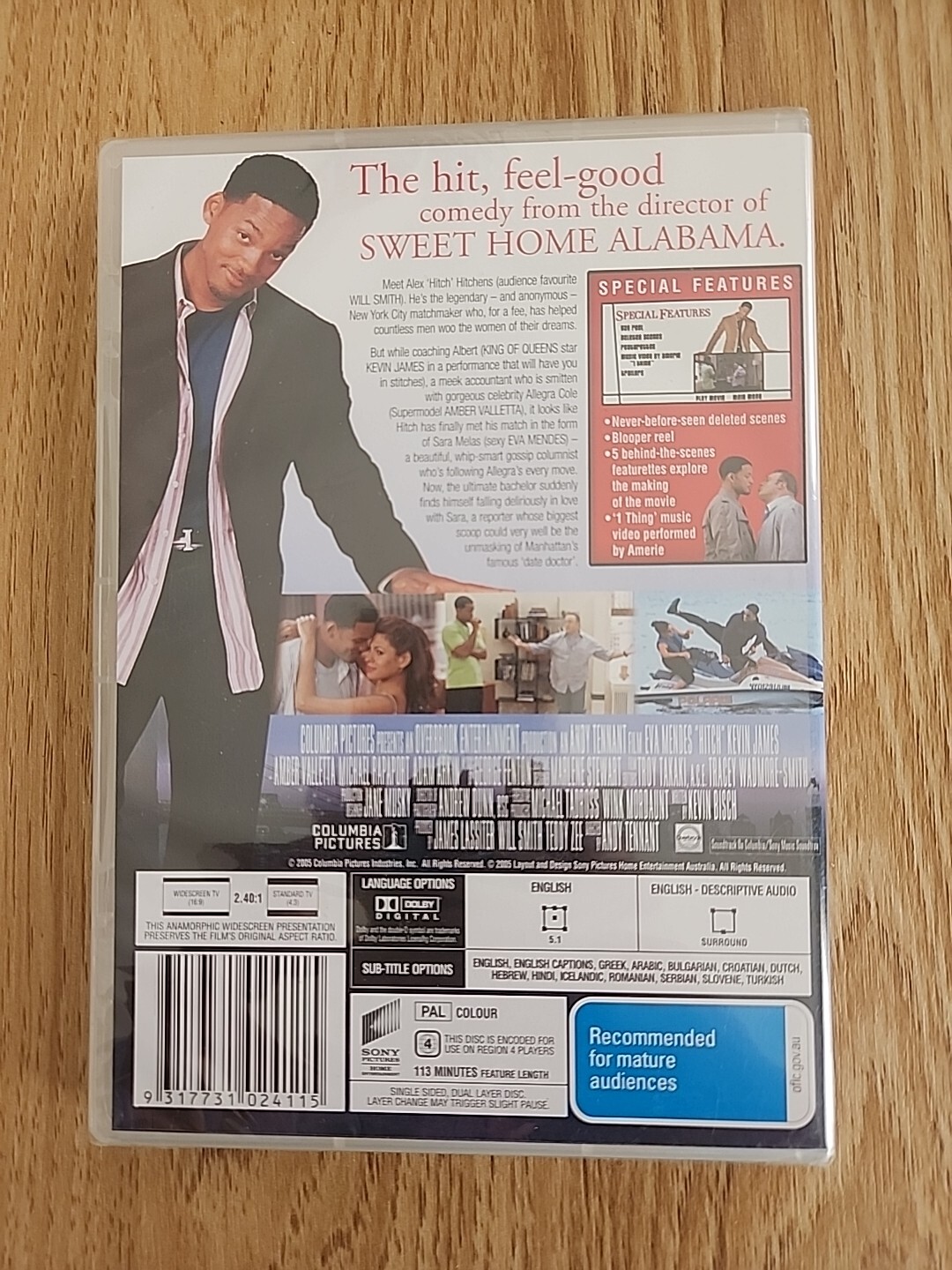 Hitch (DVD, 2005) BRAND NEW SEALED | eBay