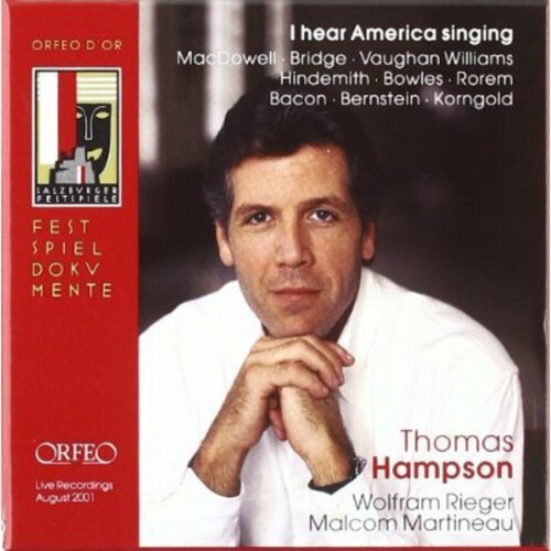 Thomas Hampson - I Hear America Singing [Used Very Good CD ...