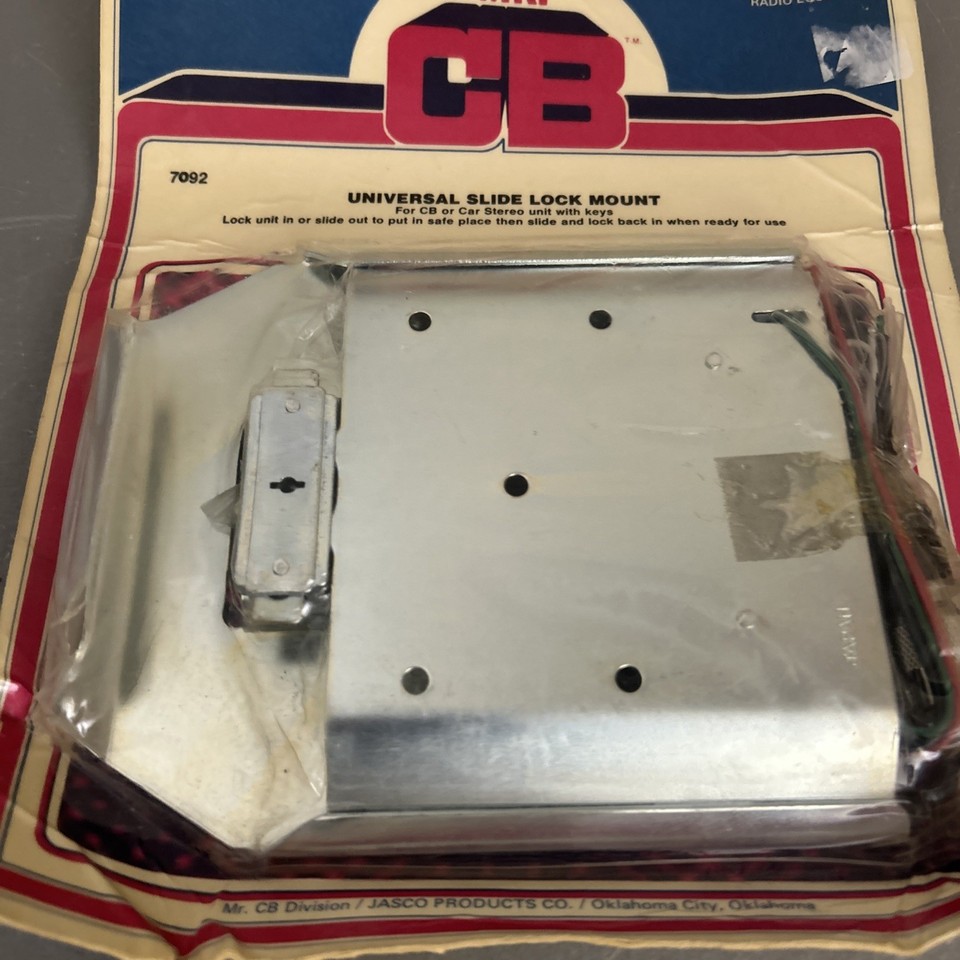 VTG Universal Slide Lock Mount Bracket for CB Radios, Radio | eBay