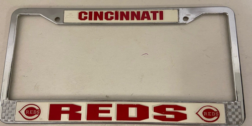 Cincinnati Reds MLB Chrome License Plate Frame Tag Express | eBay