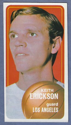 1970-71 Topps Basketball #38 Keith Erickson Los Angeles Lakers ExMt | eBay