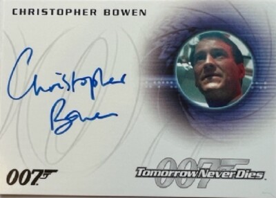 Christopher Bowen A259 Autograph from James Bond 007 Archives 2015 ...