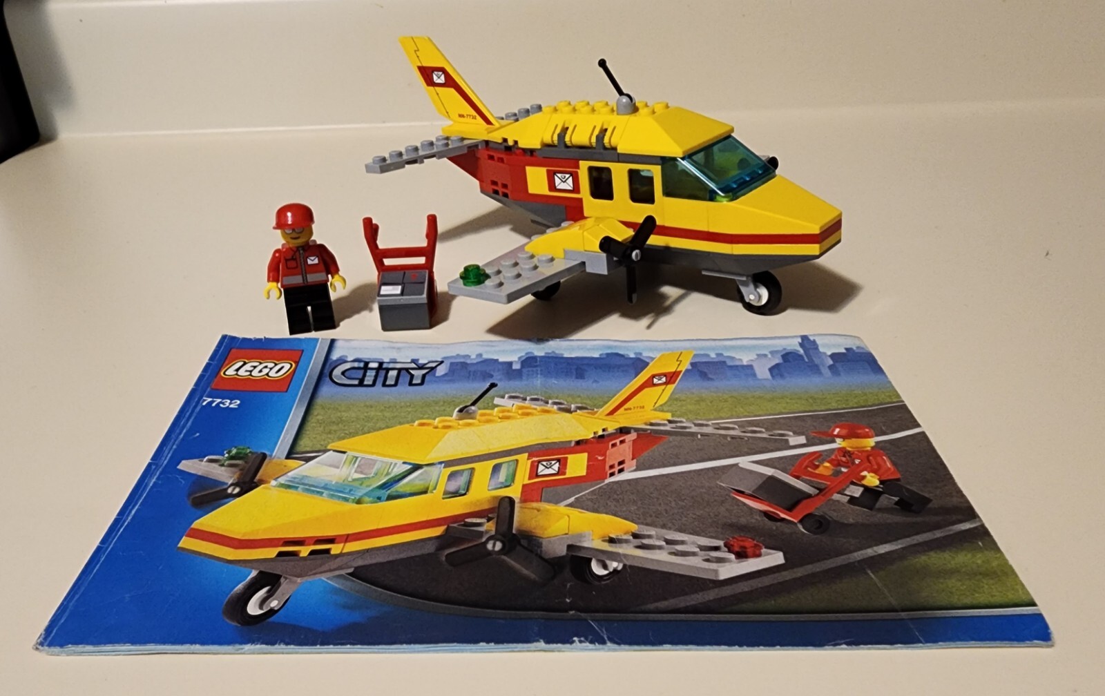 Lego City 7732 Air Mail Airplane Special Edition Complete W ...