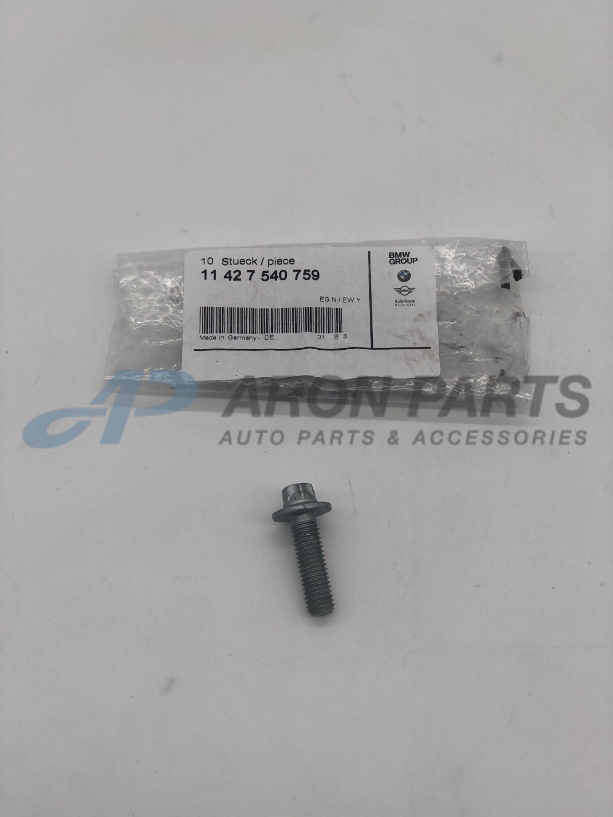 BMW E60 E60N E61 E61N E63 E64 Oil Filter Housing Bolt 11427540759 | eBay