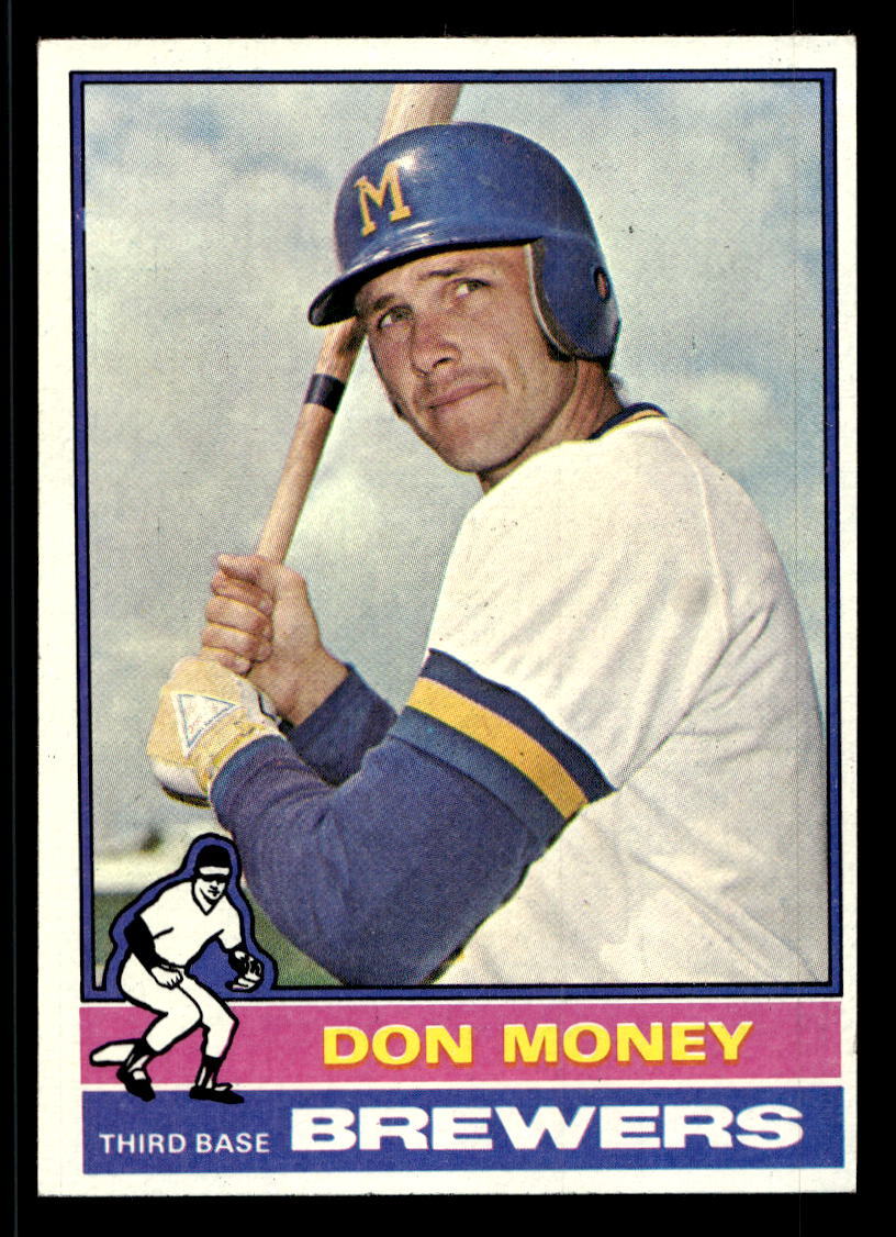 1976 Topps - Don Money - #402 Milwaukee Brewers EX/EX+ | eBay
