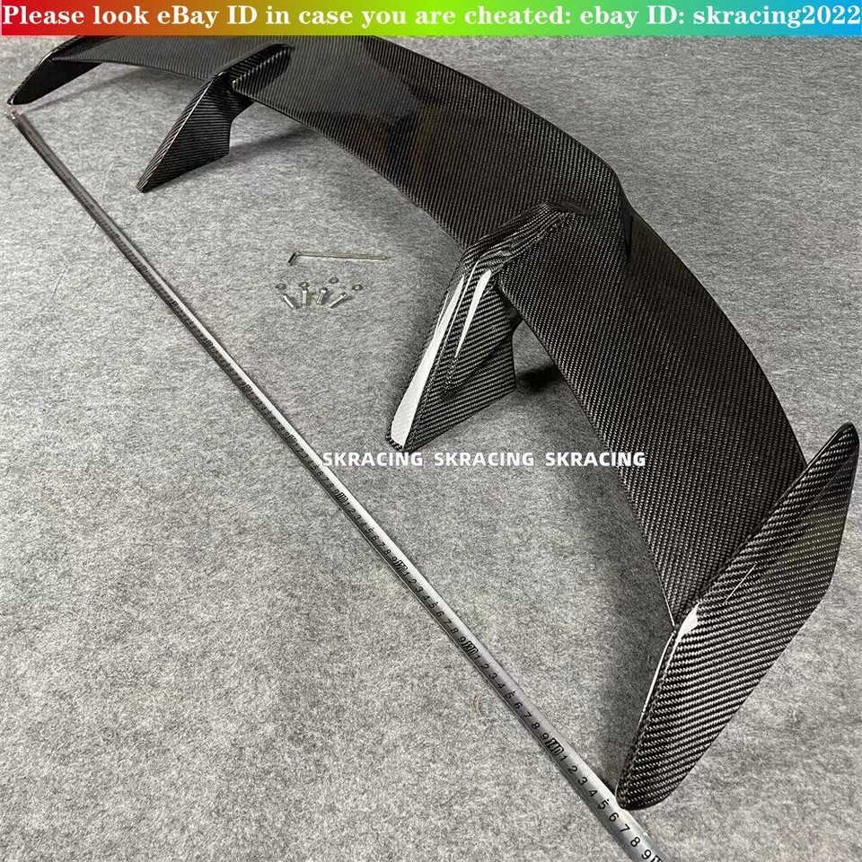 For Lexus RC200t RC300 RC350 F-Sport Carbon Fiber Rear Trunk Spoiler ...